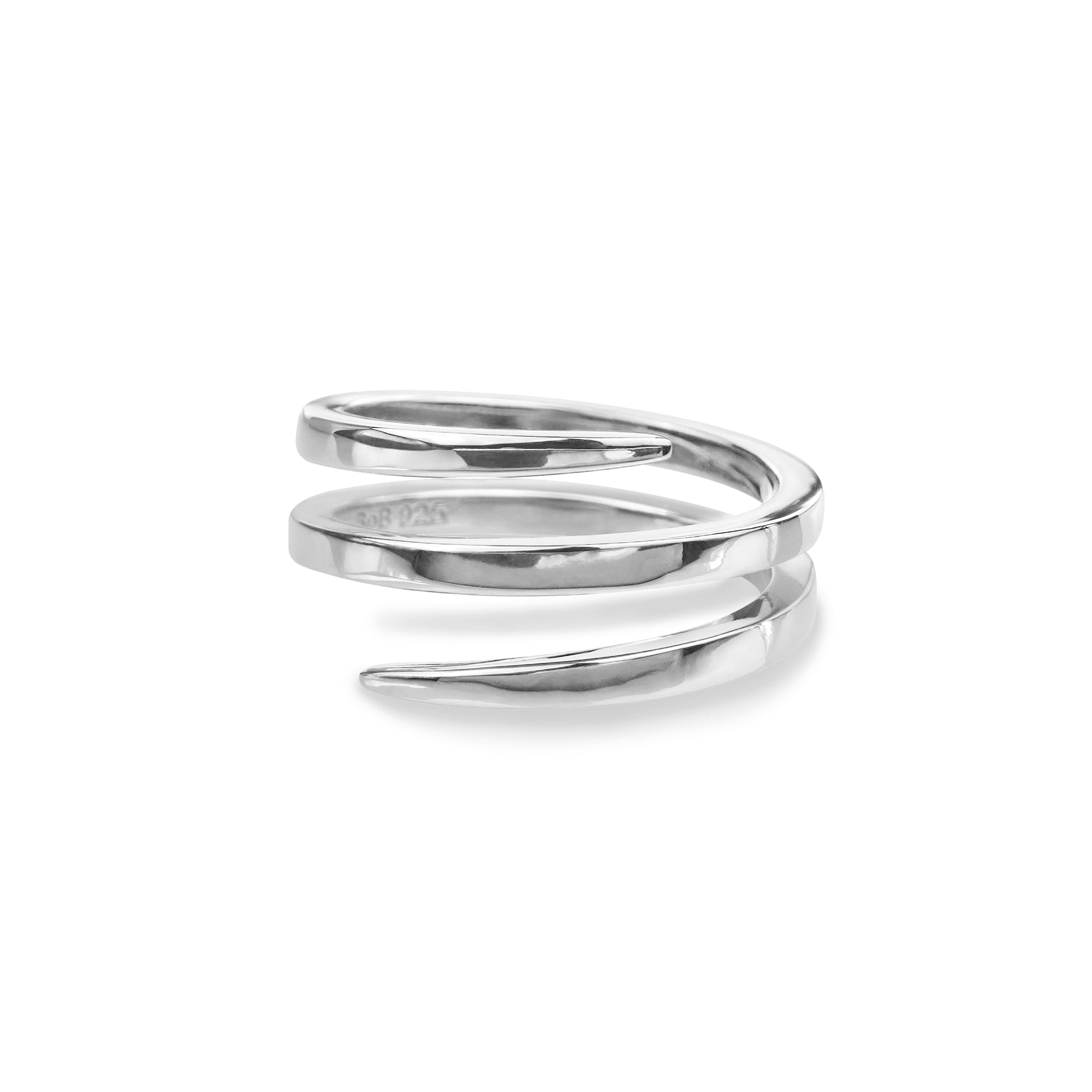 Ibu Double Coil Ring - Sterling Silver