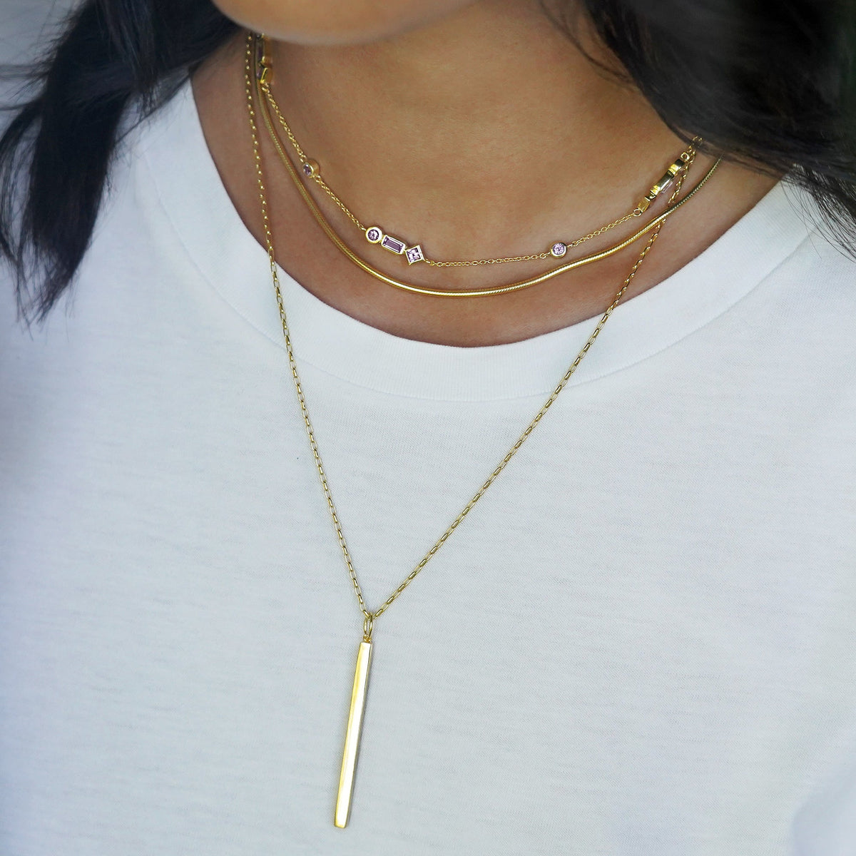 THICK SNAKE CHAIN NECKLACE | BITS OF BALI JEWELRY